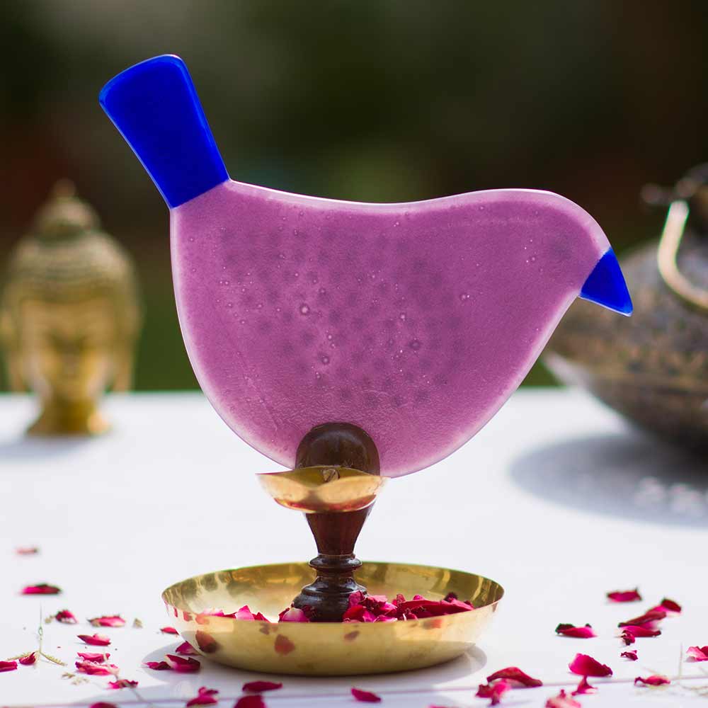 Buy Bird T-Light Lamps for Home Decor | Namrata Kedia Design(Small)
