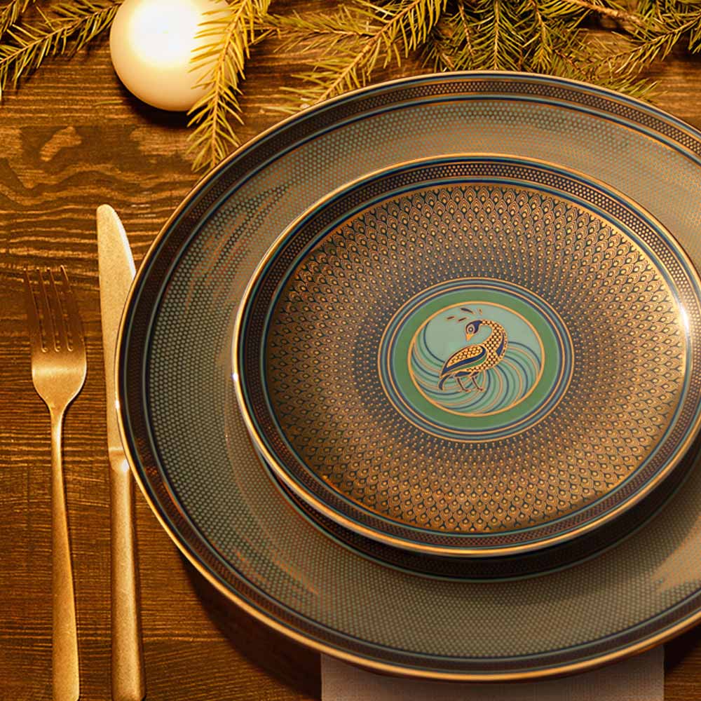 ‘Mayur Dwar’ (Dinner Set for Six) – Namrata Kedia Design